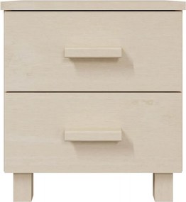 Noční stolky HAMAR 2ks medově hnědé 40x35x44,5 cm masivní dřevo 340408