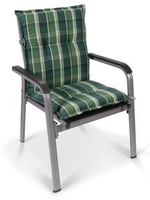 Prato, čalouněná podložka, podložka na židli, podložka na nižší polohovací křeslo, na zahradní židli, polyester, 50 x 100 x 8 cm, 4x čalounění