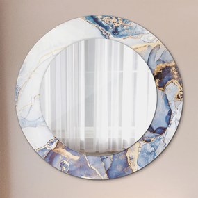 Kulaté dekorativní zrcadlo Abstraktní tekuté umění fi 50 cm