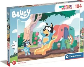 CLEMENTONI Puzzle Bluey (27171) / 104 dílků / 6-8 let