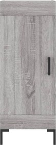 Skříň highboard šedá sonoma 34,5 x 34 x 180 cm kompozitní dřevo 3200455
