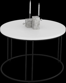 ADRK Furniture Konferenční stolek NOEL CT-NOE-B-W