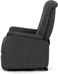 Polohovací křeslo šedé, elektrické TV-L8963 GREY2