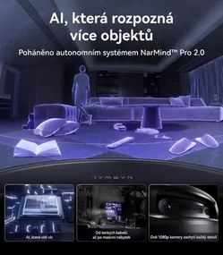 Narwal Flow 2 Compact Station / Robotický vysavač s mopem / 31 000 Pa