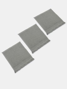 Sinsay - Sada bavlněných ručníků s třásněmi 3 pack - zelená