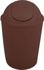 MSV AKO výklopný koš 5.5 L hnědý / plast