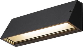 LA 1003453 PEMA® WL venkovní nástěnné svítidlo LED, černá CCT přepínač 3000/4000K - BIG WHITE (SLV)