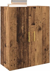 Nástěnná skříň 2 ks Staré dřevo 69,5 x 34 x 90 cm 3394512