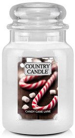 Country Candle Vonná Svíčka Candy Cane Lane, 652 g