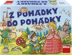Společenská hra dino z pohádky do pohádky