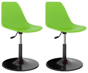 Petromila Otočné jídelní židle 2 ks zelené PP