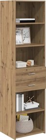 Vysoký bufet Artisanový dub 50 x 42,5 x 185 cm Kompozitní dřevo 3402642