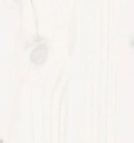 vidaXL Postel pro seniory 120 x 200 cm masivní borovice [810610] Barva: Bílá