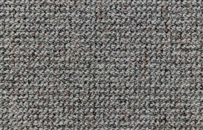 BALTA Metrážový koberec RE-TWEED 39 tmavě šedý BARVA: Šedá, ŠÍŘKA: 4 m, DRUH: smyčka