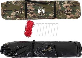vidaXL Rybářský stan pro 4 osoby rychloupínací [4005327] Barva: Olivově zelená