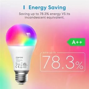 Meross Smart Wi-Fi Inteligentní LED žárovka RGB