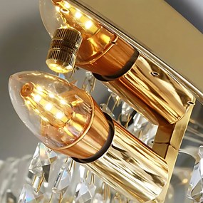 Toolight Toolight, stropní svítidlo 60cm, 8xE14, APP1729-8C, zlatá lesklá, OSW-06355