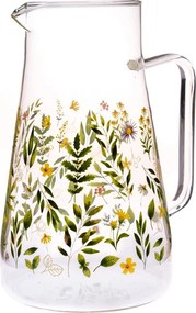 Skleněný džbán Wildflowers – Dakls