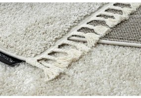 Dywany Luszczow Kusový koberec BERBER čtvercový 9000, krémový Rozměr koberce: 120 x 120 cm