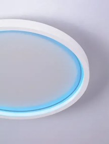 Moderní stropní svítidlo Chet RGB 39 s dálkovým ovládáním