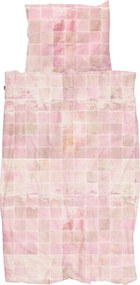 Povlečení Tiles Vintage Rose 135 x 200 cm