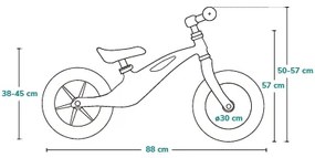 Lionelo - Odrážedlo BART žlutá