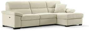 Pregio Italia sofa&relax Velká rohová pohovka SHINE Provedení: 3 místná + lehátko, Vzorník látek: tekno fibra 04 hazelnut