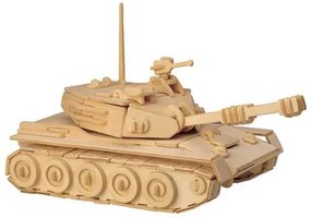Woodcraft Dřevěné 3D puzzle Tank