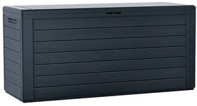 Zahradní box WOODEBOX 280 l - antracit 116 cm PRMBWL280-S433