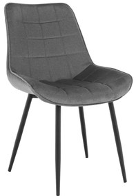 Kondela Židle, šedá / černá, SARIN