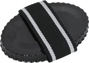 Hřbílka pro koně 3 ks černá ocel 172485