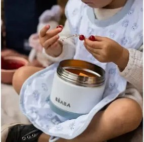 Beaba Termoska na jídlo 500ml modrá