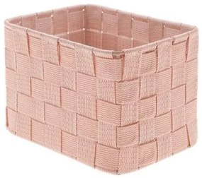 Úložný organizér do zásuvky Compactor TEX vysoký - 19 x 14 x 13 cm, růžový