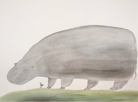 Martina Špinková | Těžký rozhovor Rám: Černý, Velikost: 40 x 60 cm