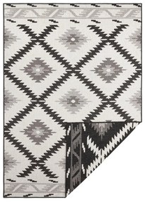 Černo-krémový venkovní koberec NORTHRUGS Malibu, 290 x 200 cm