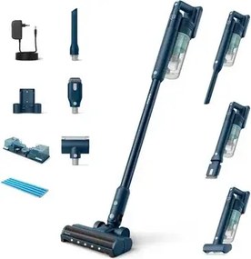 Philips Aqua 5000  XC5141/01 modrá / Aku tyčový vysavač / 0.27 l / 60