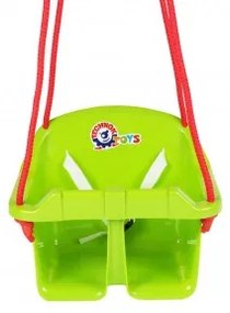 Houpačka Baby plast zelená nosnost 20kg 36x30x29cm 24m+