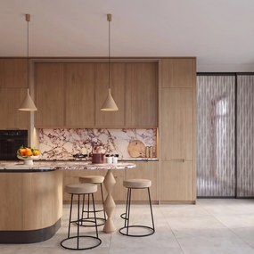 Sollux Lighting Závěsné svítidlo NOX 25 taupe