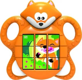 Zvukové puzzle Liška / Dětské puzzle / 3 obrázky / od 1 roku