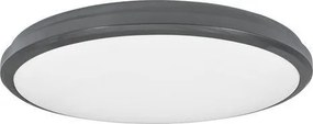 NV 9521001 Venkovní stropní svítidlo TOMMY tmavě šedý ABS a akrylový difuzor LED 25W 3000K 220-240V 85st. IP54 - NOVA LUCE
