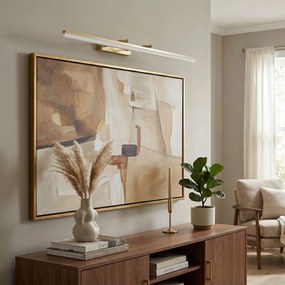 Toolight Rea, Koupelnové nástěnné LED svítidlo APP1877-1W 80cm BRUSH GOLD, OSW-66032