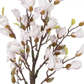 Dekorační stromek Magnolia s narůžovělými květy - 20*20*75 cm