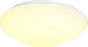 LA 1002022 LIPSY 50 Dome, LED, venkovní nástěnné a stropní nástavbové svítidlo, bílá, IP44, 3000/4000K - BIG WHITE (SLV)