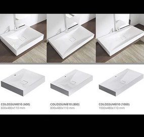 design umyvadlo COLOSUM G810 60-120cm