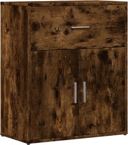 Příborníky 2 ks kouřový dub 60 x 31 x 70 cm kompozitní dřevo 3276550