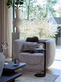 Kulatý odkládací stolek ø 26 cm Delmino – Light &amp; Living