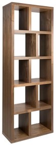 Designová knihovna Castelo 5 70 cm, ořech
