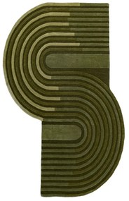 Zelený ručně tkaný vlněný koberec 120x180 cm Conway Retro – Flair Rugs