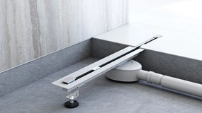 Odtokový žlab REA Neo Ultra Slim Pro INOX 70 cm, kartáčovaný nikl