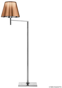 FLOS KTribe F1 stojací lampa, bronzová metalíza